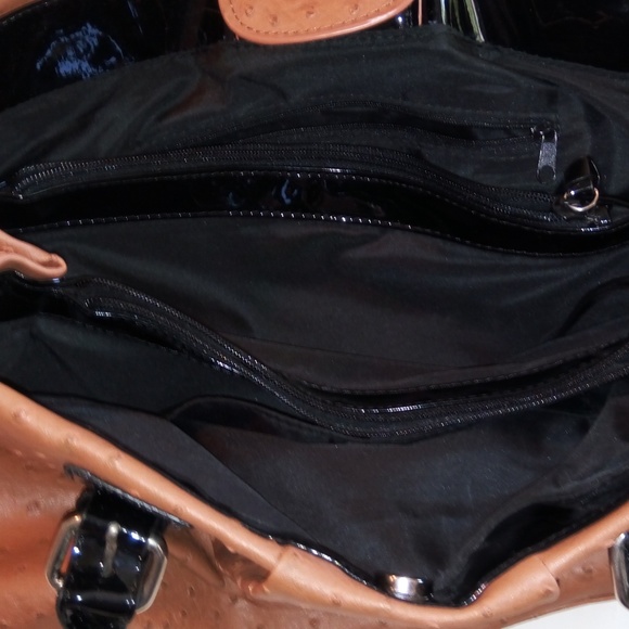 Cato | Bags | Cato Womens Faux Ostrich Embossed Tote Handbag | Poshmark